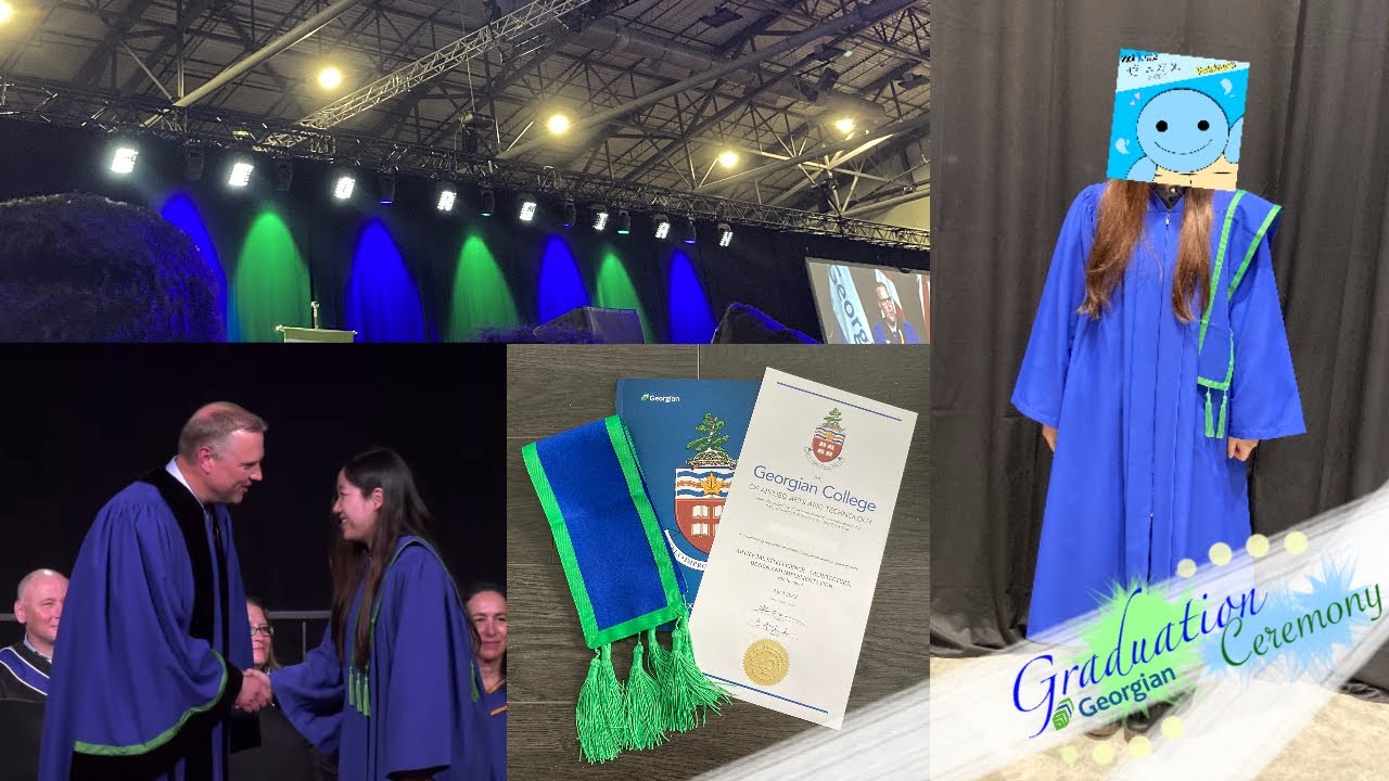 ME_ying 】終於畢業!｜彌補了大專的遺憾｜畢業典禮｜巴里｜加拿大 | Graduation Ceremony | Georgian ...